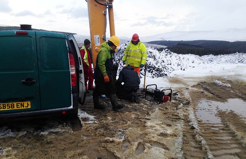 Floating Road Formation - Forestry Commission - Gregory's